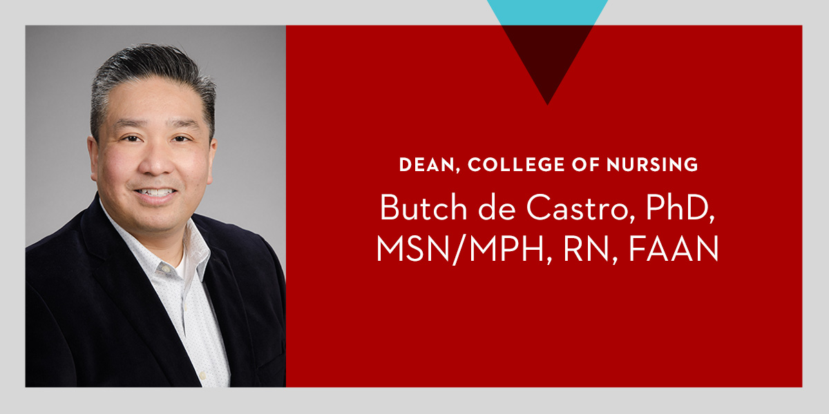 Meet the New College of Nursing Dean | 2023 | College of Nursing & Health Sciences Newsroom ...