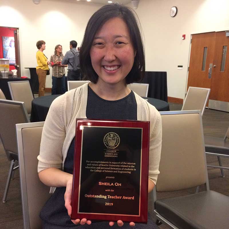 Prof. Sheila Oh named 2019 Outstanding Teacher | CSE News Archive ...