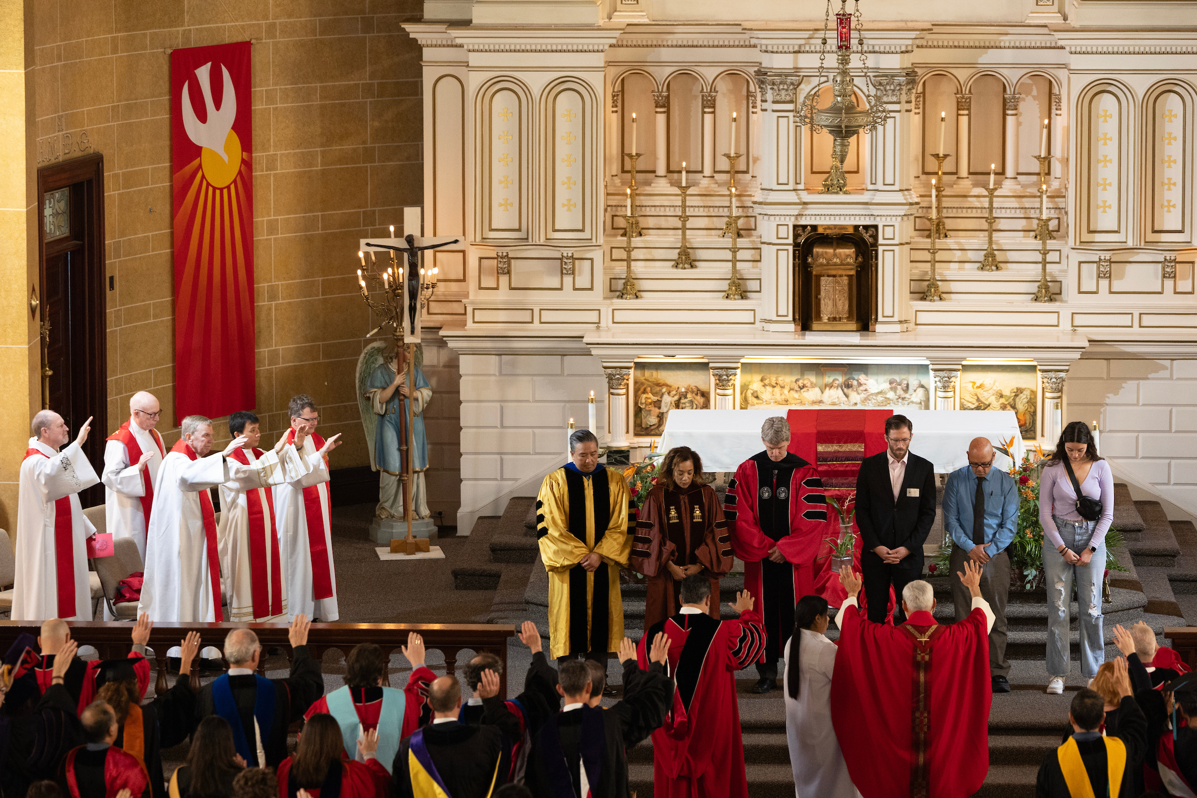 Mass of the Holy Spirit | Talks and Events | Office of the President ...
